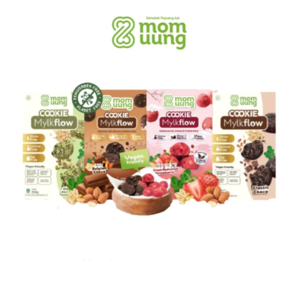Jual Mom Uung Mylk Flow Cookies Mom Uung 150gr Random Rasa Sesuai Stok ...