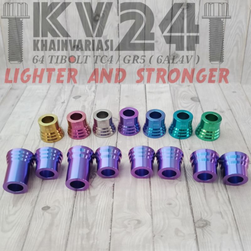 Jual Boshing bushing gearbox titanium gr5 roda depan beat scoopy genio ...