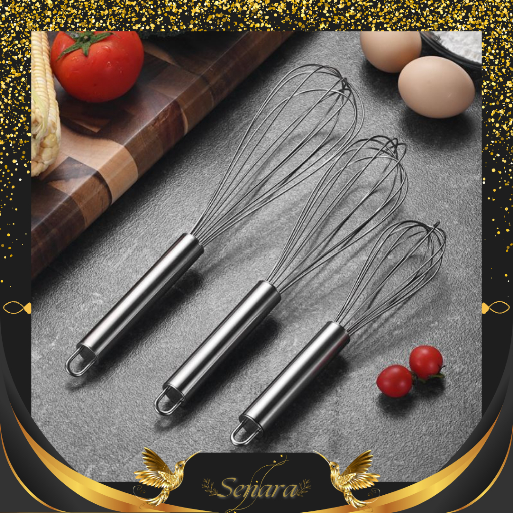 Jual SENARA Whisk Stainless / Pengocok Telur Stainless / Whisk Egg ...
