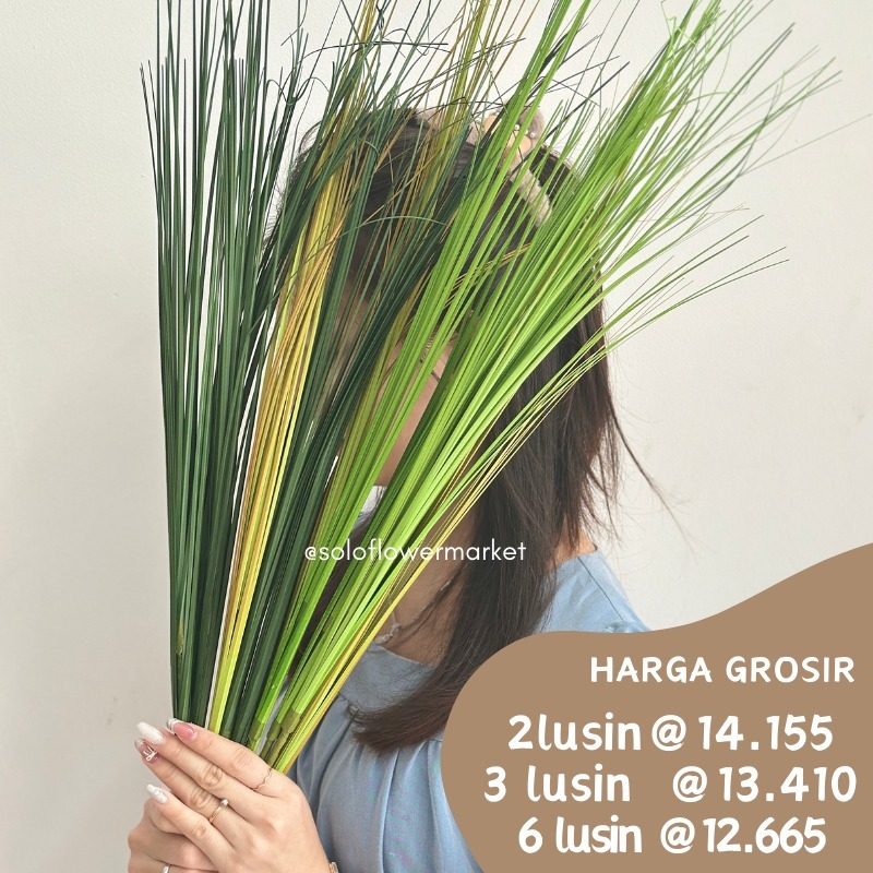 Jual TERLARIS DAUN ILALANG ARTIFICIAL Bunga Rumput Hias Plastik Ilalang ...
