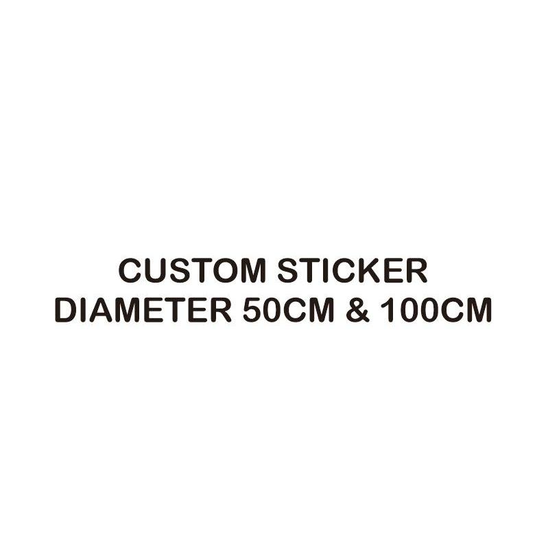 Jual Custom Sticker Ukuran 50x50cm dan 100x100cm | Shopee Indonesia