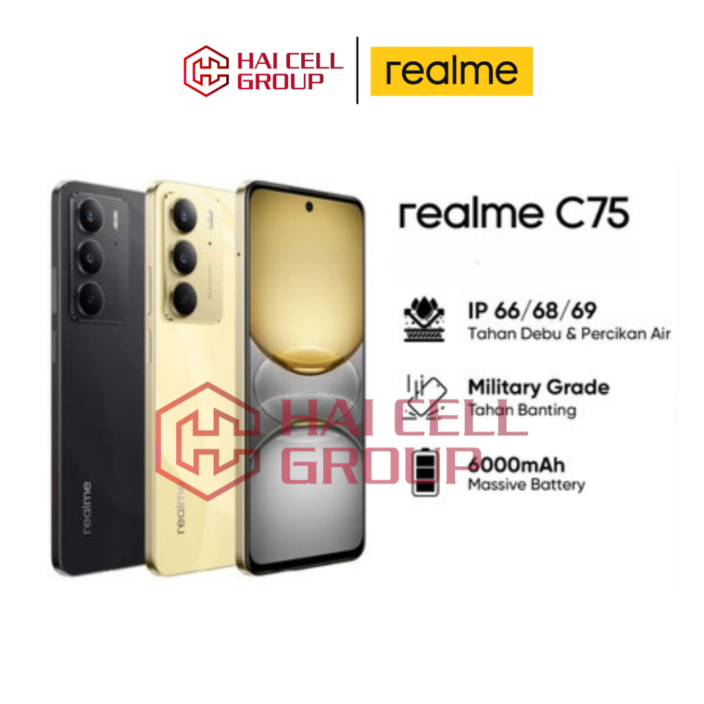 Jual realme C75 | Hai Cell Tembilahan | Shopee Indonesia