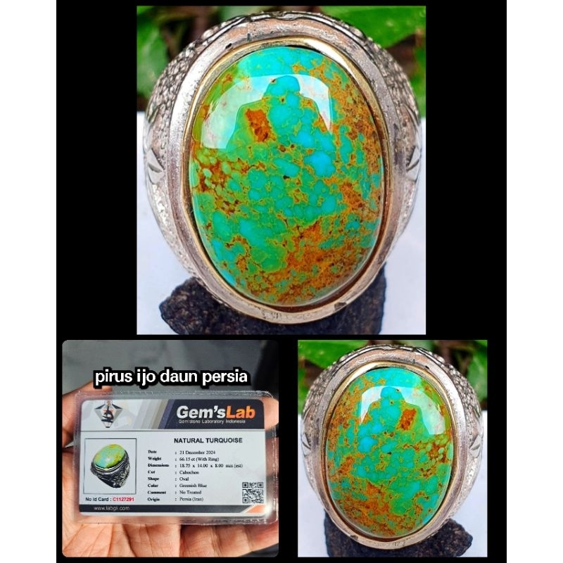 Jual PIRUS IJO DAUN BODY KERAMIK ( ASLI PERSIA URAT EMAS ) | Shopee ...