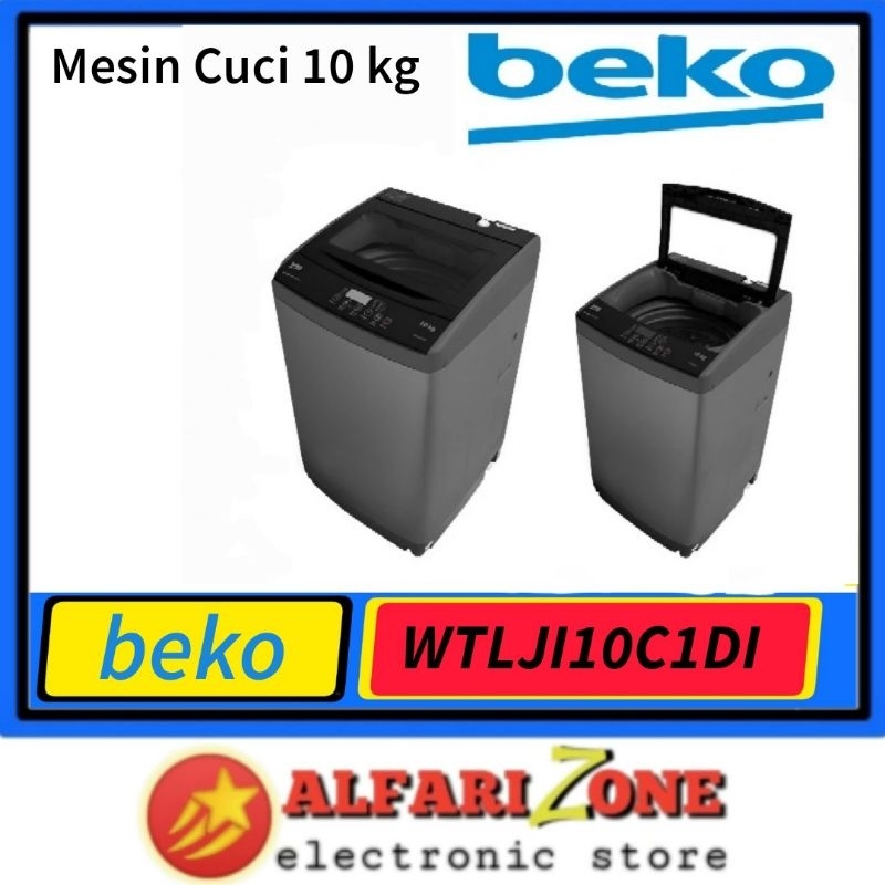 Jual Mesin Cuci 1 Tabung 10 KG Beko WTLJI10C1DI mesin cuci top loading Beko WTLJI 10D1DI Soft ...