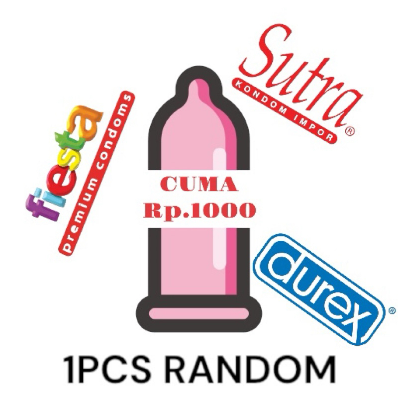 Jual KONDOM SUTRA,DUREX,FIESTA,IMPORT 1pcs Murah (random) | Shopee Indonesia