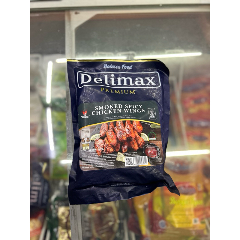 Jual Delimax Smoked Spicy Wings 500gr | Shopee Indonesia