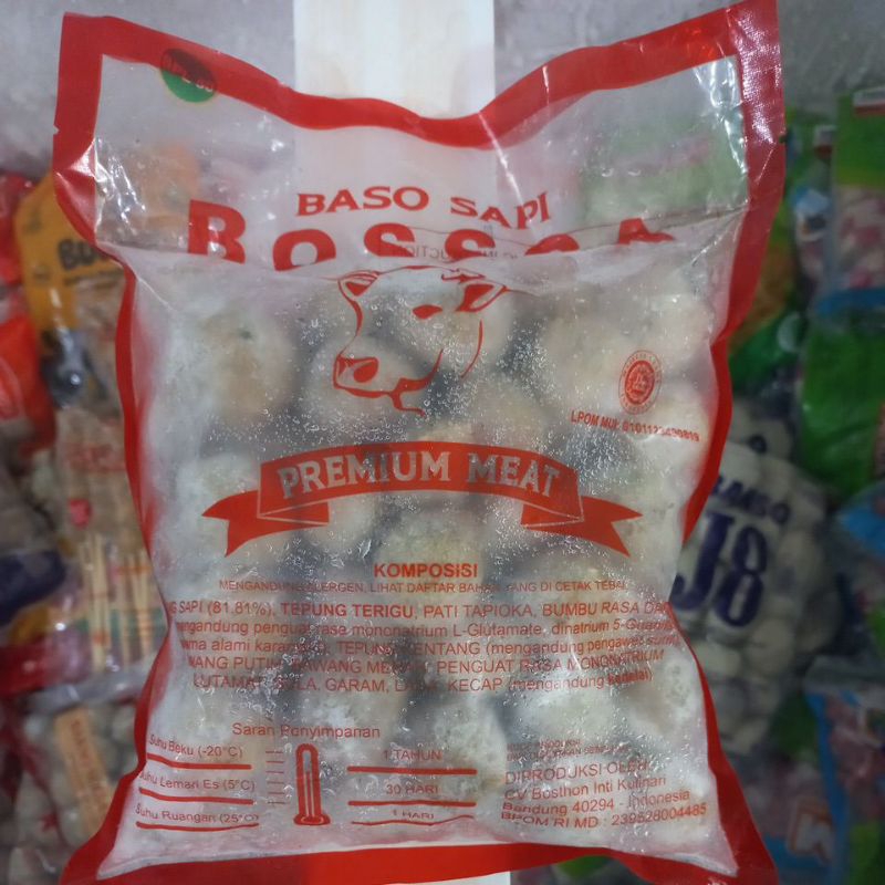 Jual Bossca Bakso Sapi Premium Meat 500g | Shopee Indonesia