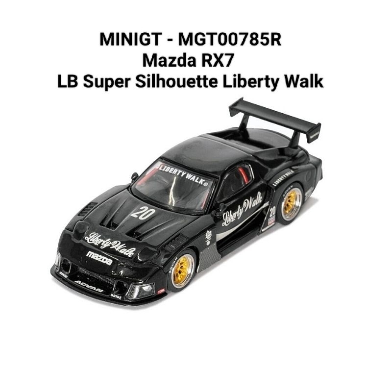 Jual Minigt 1/64 Diecast LB Super Silhouette Liberty Walk Mazda RX7 ...