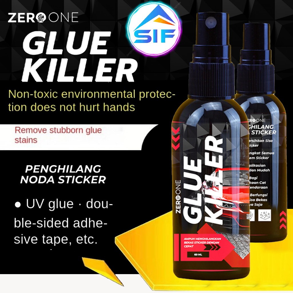 Jual Cairan Pembersih Lem Bekas Sticker Body Motor Mobil Glue Killer ...