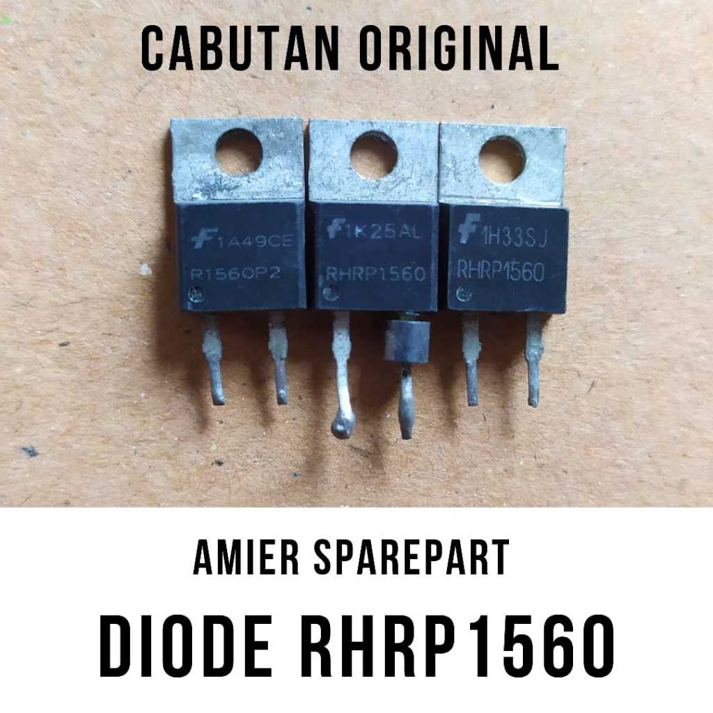 Jual DIODE ULTRAFAST RHRP1560 RHRP 1560 15A 600V | Shopee Indonesia