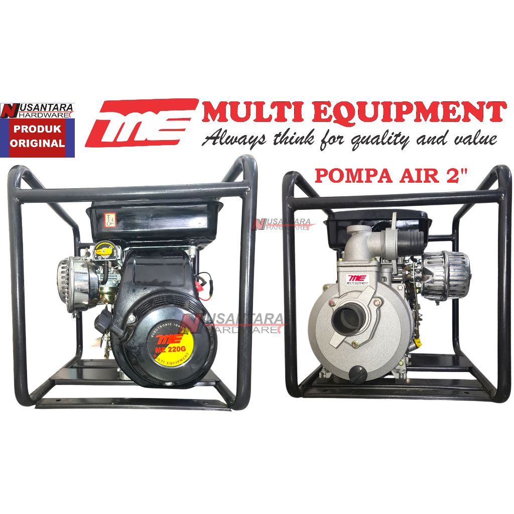 Jual Mesin pompa air irigasi multi equipment 2 inch, gentong besar, mesin sedot air 2" multi ...
