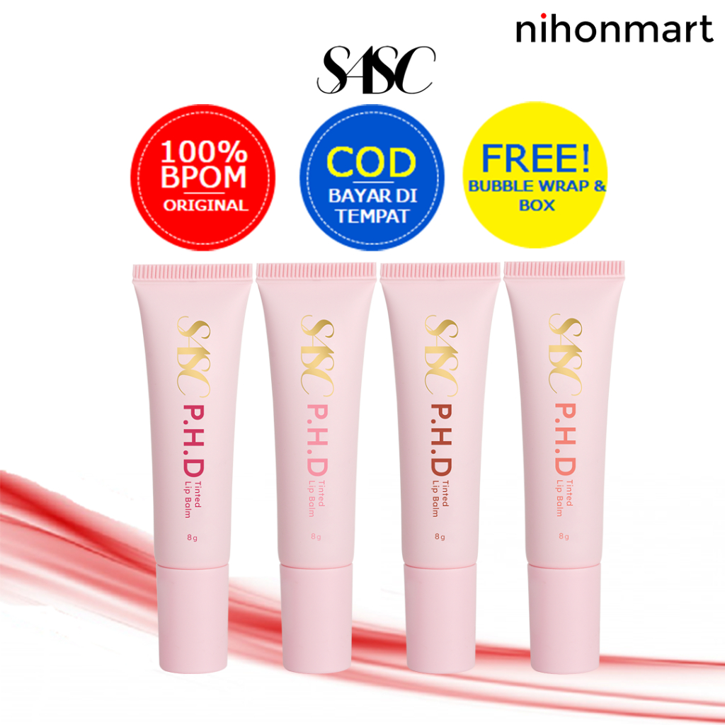 Jual SASC Peptide Hydra Daily Tinted Lip Balm 8g | Shopee Indonesia