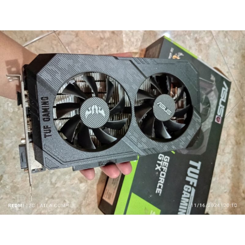 Jual VGA Asus Tuf GTX 1650 4gb ddr6 | Shopee Indonesia
