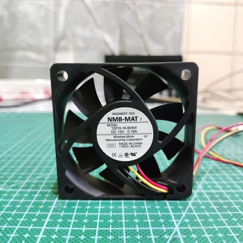 Jual NMB FAN DC 12V 0.16A 6×6CM TEBAL 15MM | Shopee Indonesia