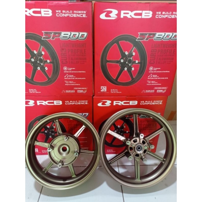 Jual Velg racing RCB type sp 800 Honda PCX 160 - goldmatte | Shopee ...