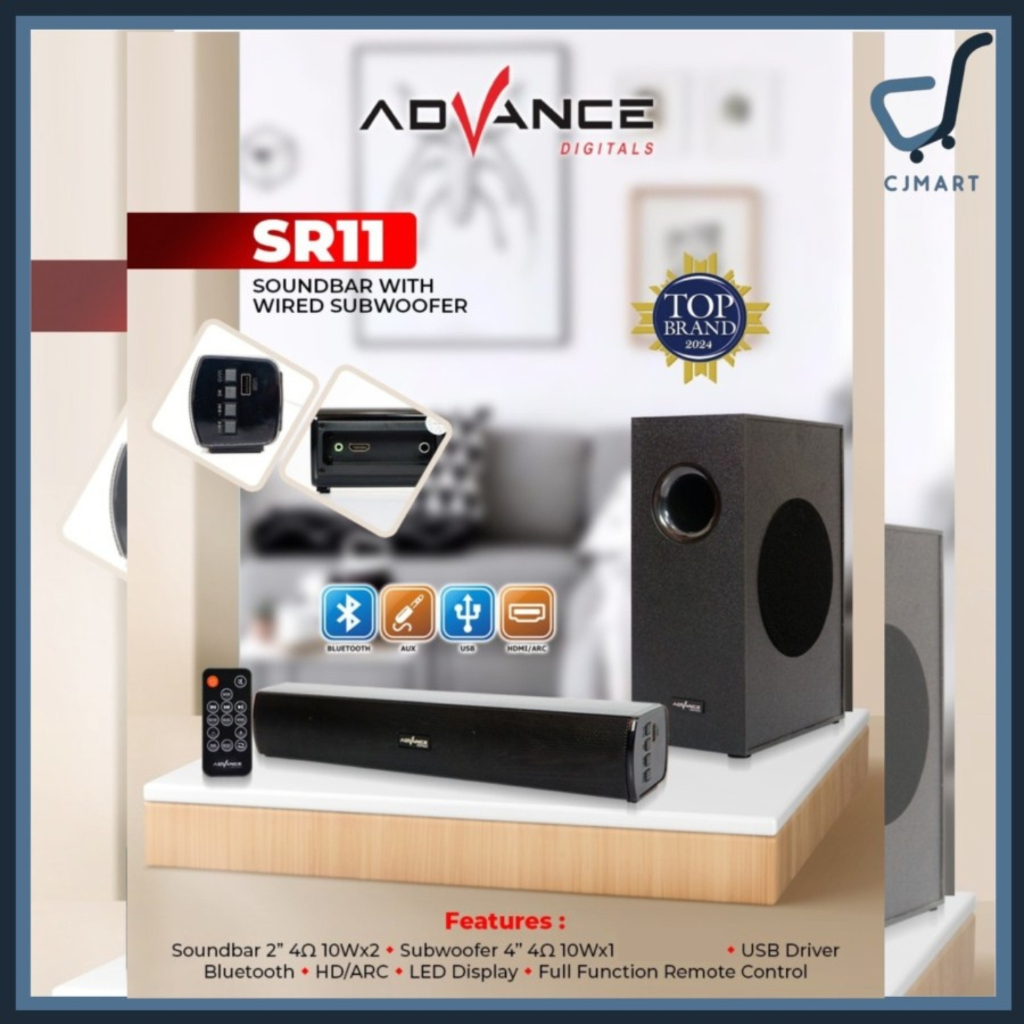 Jual Speaker Soundbar Advance SR-11 Soundbar Bluetooth Garansi Resmi 1 Tahun | Shopee Indonesia
