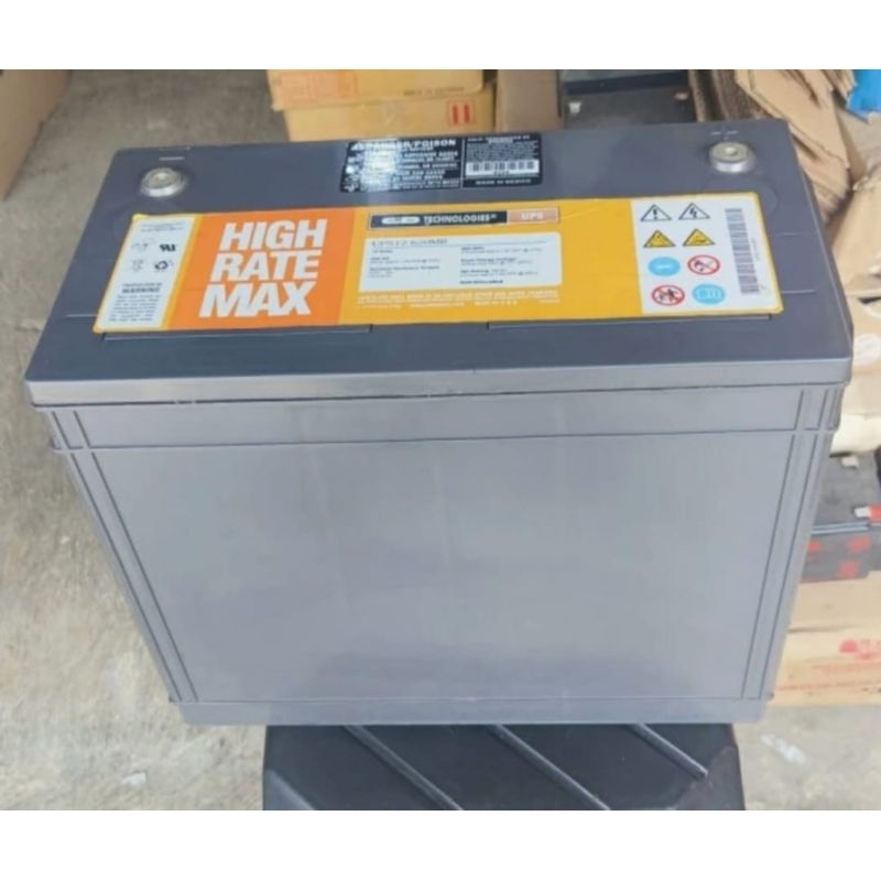 Jual battery VRLA merek high rate max 12v 150ah | Shopee Indonesia