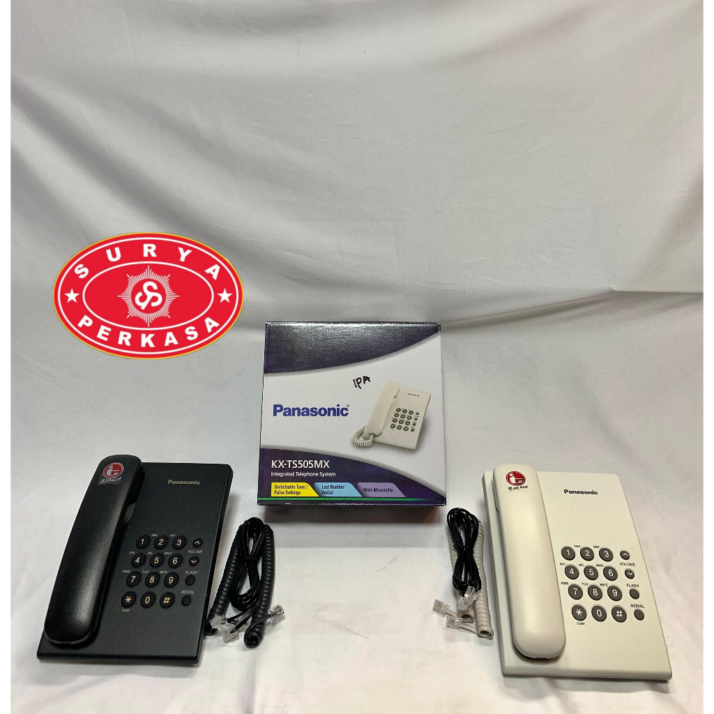 Jual SURYA PERKASA Telephone rumah Panasonic KX-TS505MX (Integrated ...