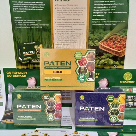 Jual PATEN Pupuk Tanaman Berserat Lurus Pupuk Kelapa Sawit, Durian ...