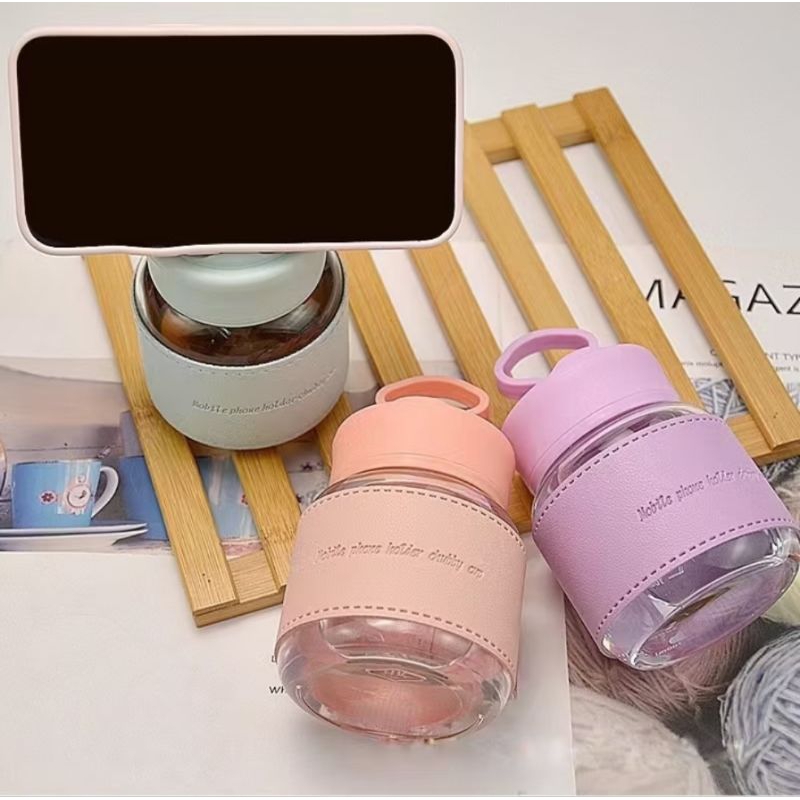 Jual B ( B00182 ) BOTOL KACA WARNA / CUBBY CUP + BOX PHONE HOLDER 300 ...