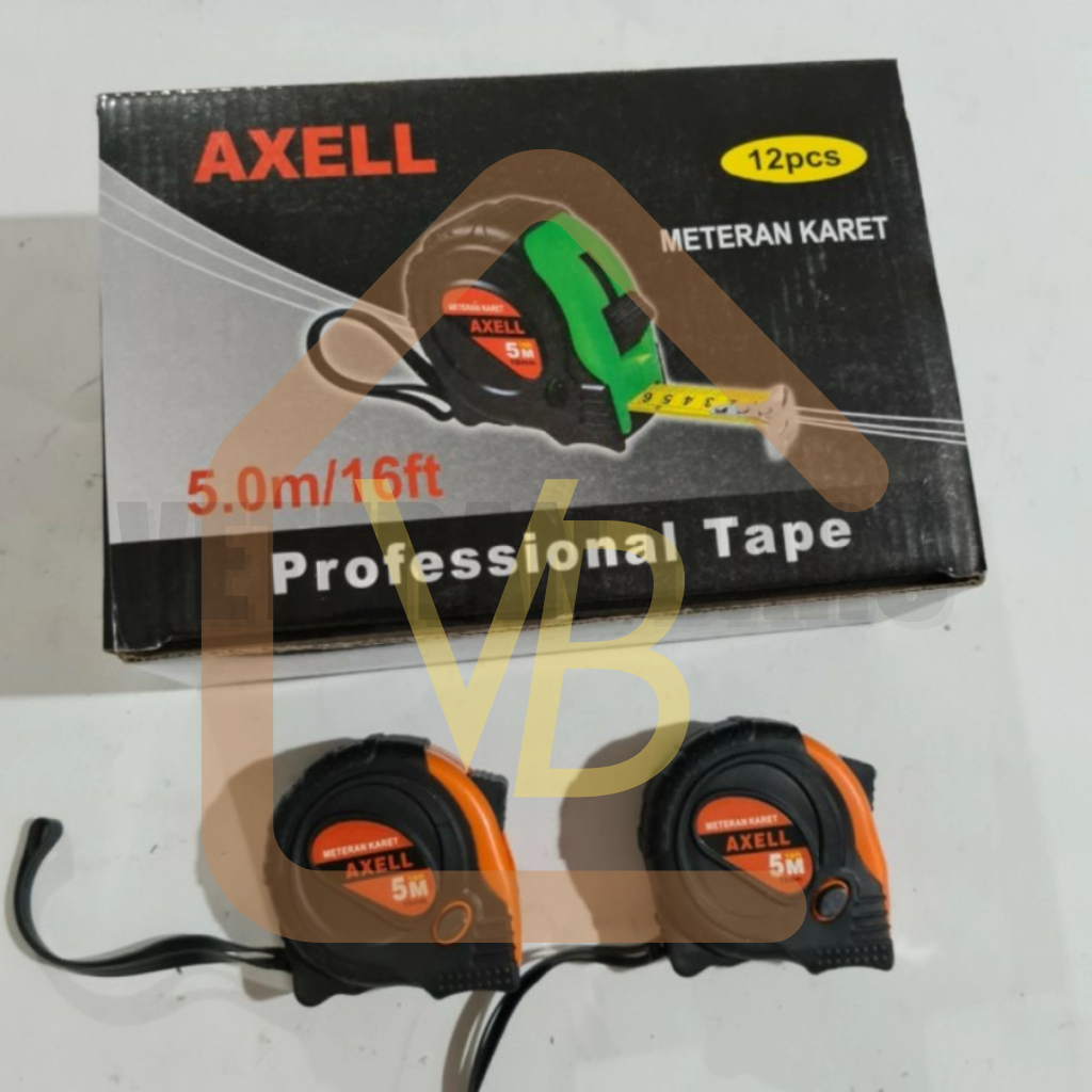 Jual METERAN METER TUKANG BANGUNAN 5M 5 METER AXXEL | Shopee Indonesia