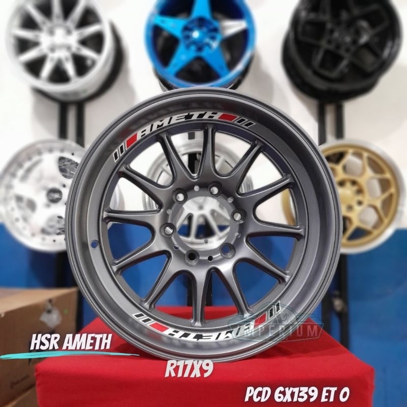 Jual Velg Mobil Ranger Pajero Fortuner Hilux Triton Dmux Hsr Ameth Ring ...