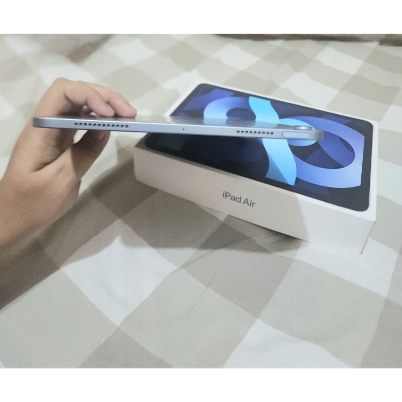 Jual Ipad Air 4 Blue 64gb Wifii Only | Shopee Indonesia