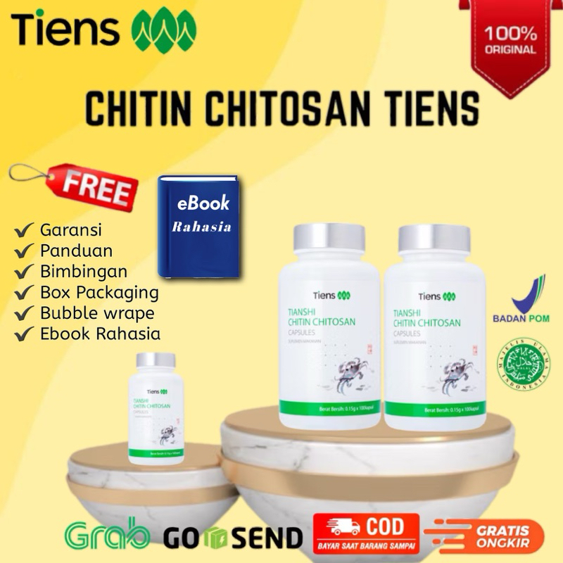 Jual CHITIN CHITOSAN TIENS / PELANGSING BADAN AMPUH / ORIGINAL TIANSHI ...