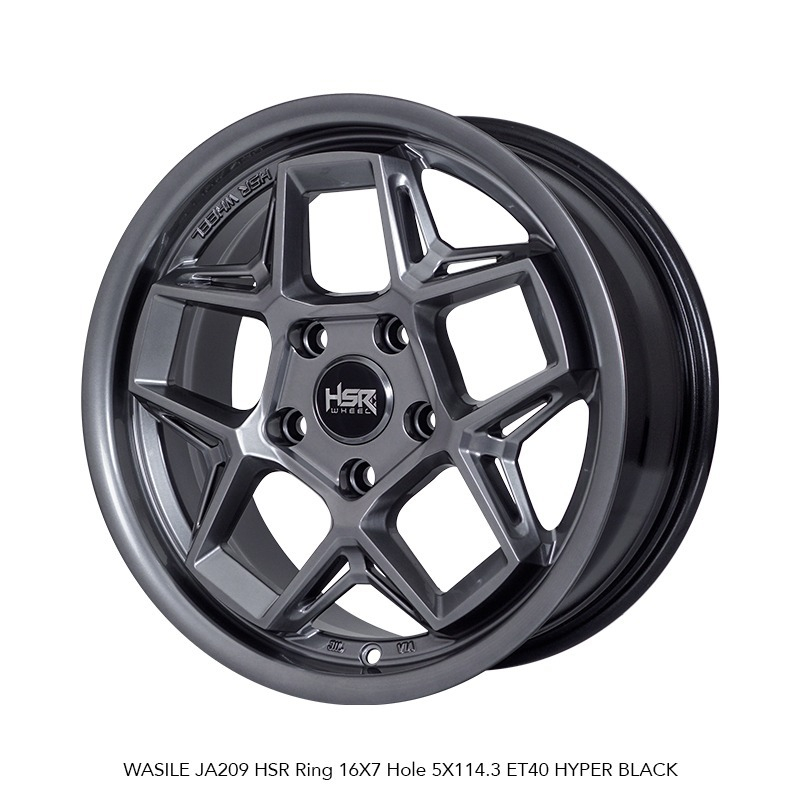 Jual VELG RACING HSR WASILE R16 H5 PCD 114 COCOK BUAT LUXIO GRANDMAX ...