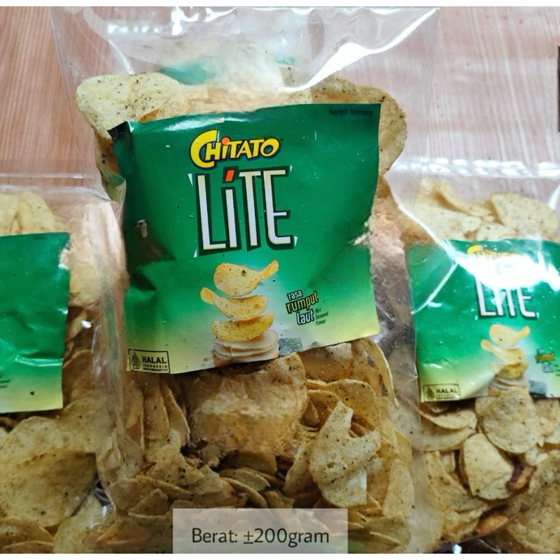 Jual Snack Ori Lite Chittatoo Rasa Rumput Laut Kiloan | Shopee Indonesia