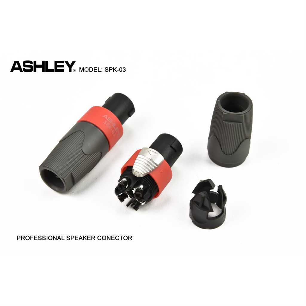 Jual Ashley Speaker Connector SPK Professional JACK SPIKON ASHLEY ...