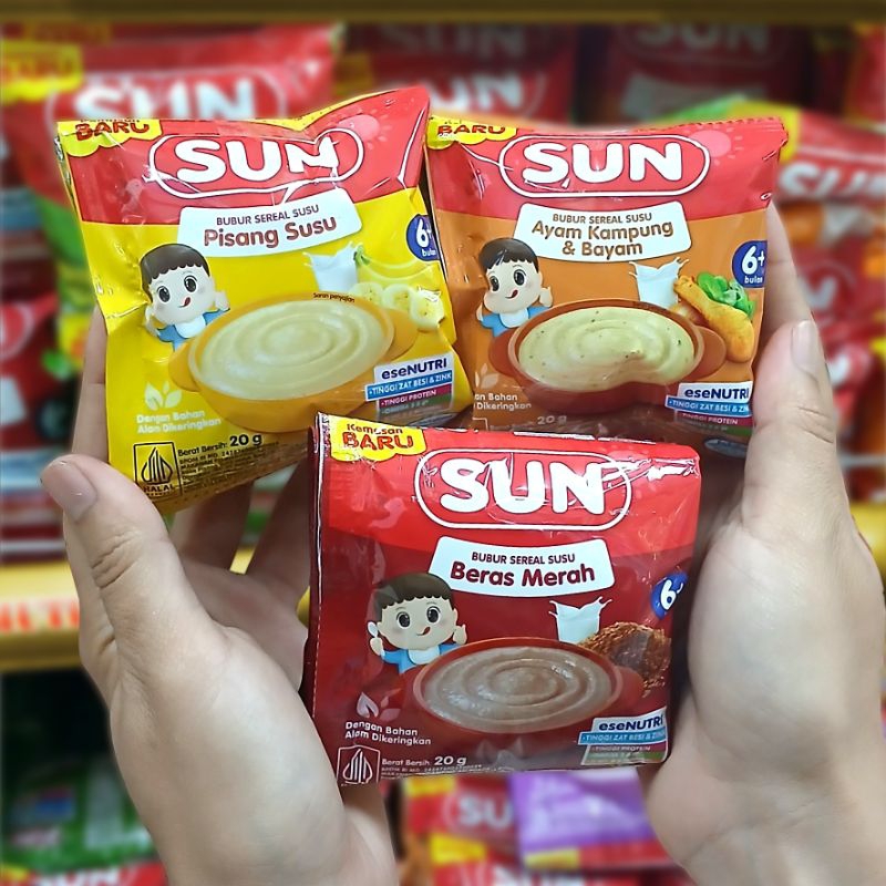 Jual SUN Bubur Sereal Susu Sachet Isi 4 x 20gr | Shopee Indonesia