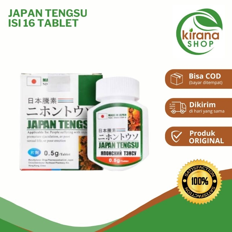 Jual Suplemen Vitalitas Pria Tahan Lama Made In Japan Original Isi 16 ...