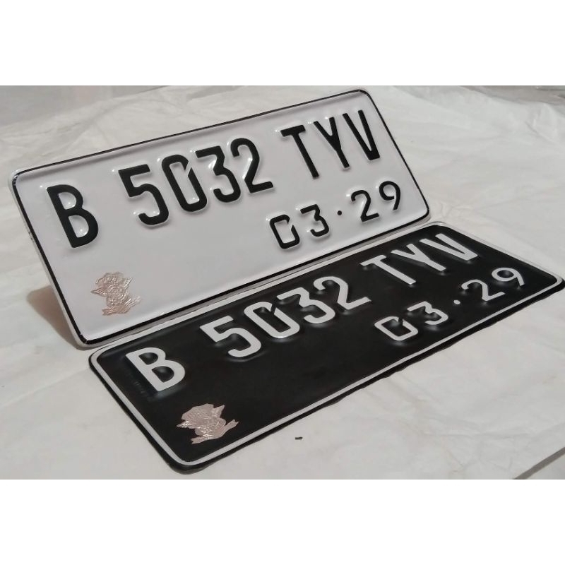 Jual plat nomor motor angka terbaru | Shopee Indonesia