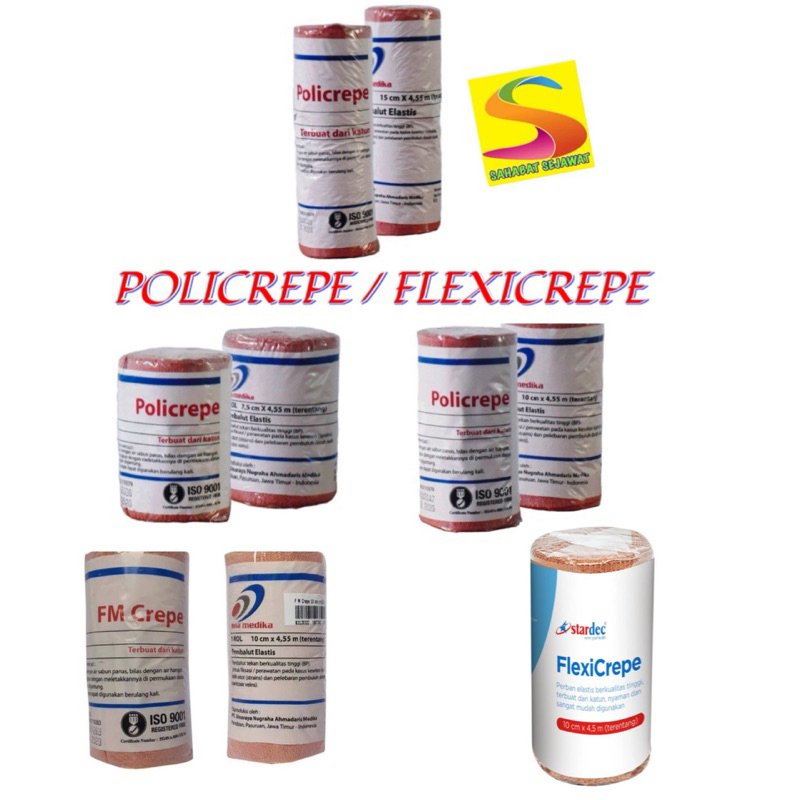 Jual FLEXI CREPE / FM CREPE / POLICREPE Poli crepe policrepe inelastis ...