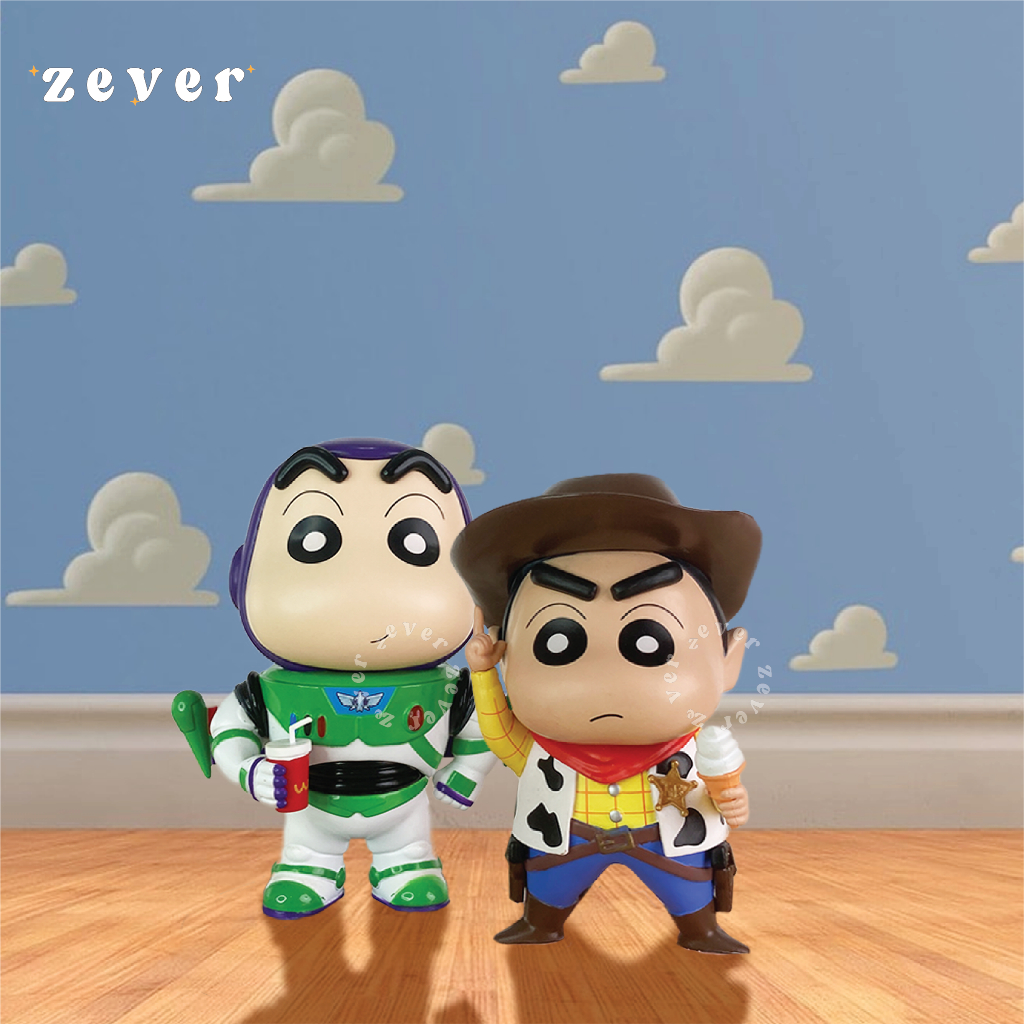 Jual [ZEVER] Actshin - Toy Story x Crayon Shin Chan | Action Figure ...