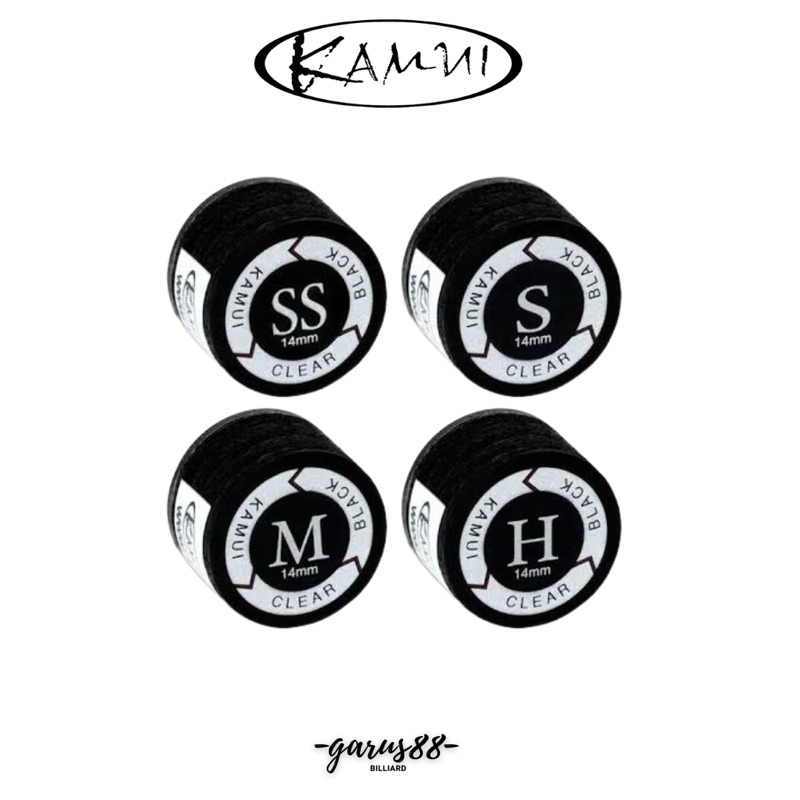 Jual KAMUI TIPS BLACK CLEAR - UJUNG STIK BILLIARD KAMUI | Shopee Indonesia