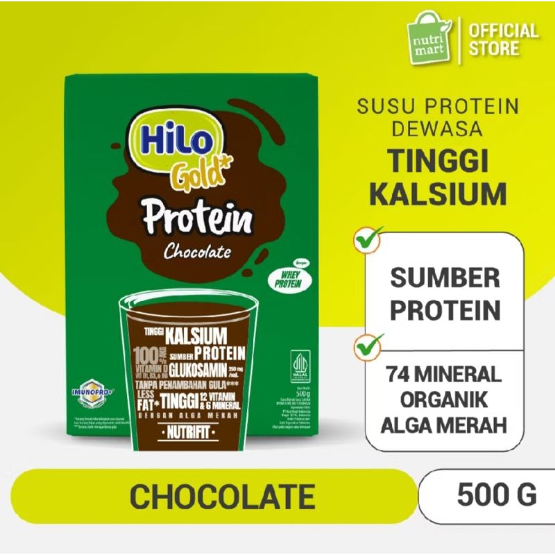 Jual Hilo Gold Chocolate/ Vanilla/ Original 500 Gr - Susu Tinggi ...
