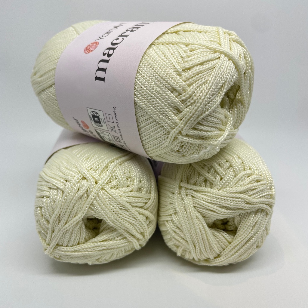 Jual Tali kur macrame polyester / Yarn Art polypropylene rope | Shopee ...