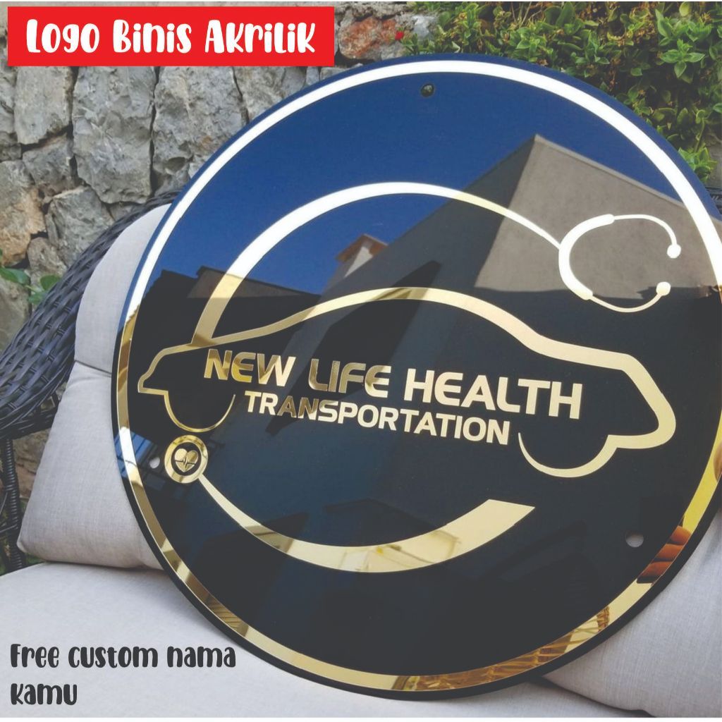 Jual PAPAN LOGO BISNIS AKRILIK LOGO PERUSAHAAN (FREE CUSTOM NAMA ANDA ...