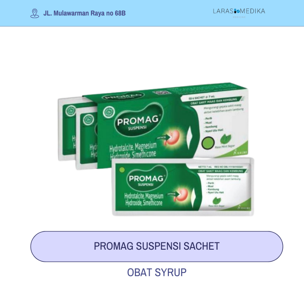 Jual Promag Suspensi Sachet Obat Syrup | Shopee Indonesia