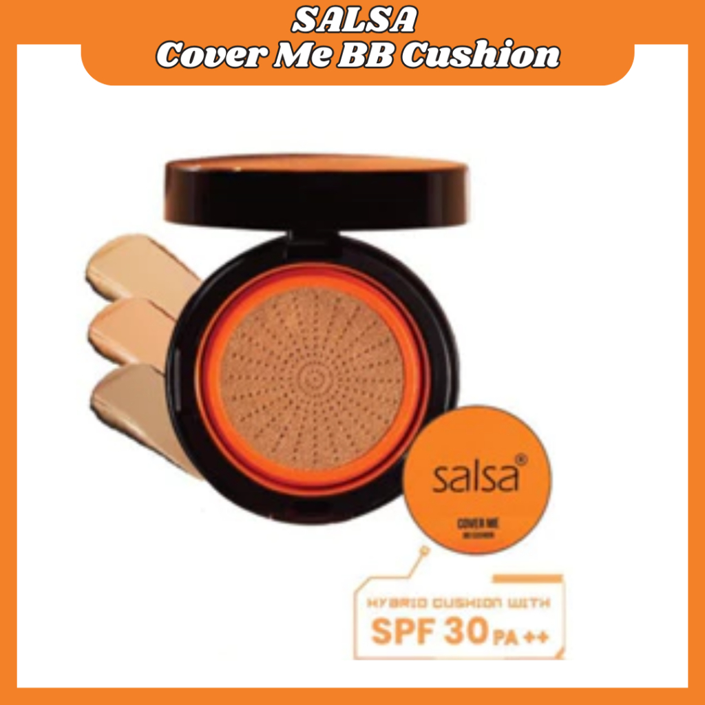 Jual Salsa Cover Me BB Cushion 20g/Semi Matte Coverage Makeup | Shopee ...