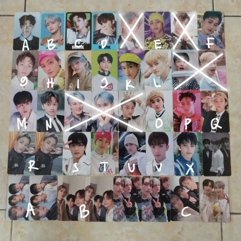 Jual pc photocard official nct 127 dream u djj group parfume mark ...