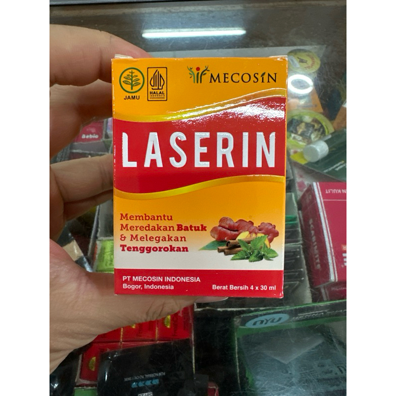 Jual Laserin Obat Batuk 30ml (1 pak isi 4) - dijual per pak* | Shopee ...