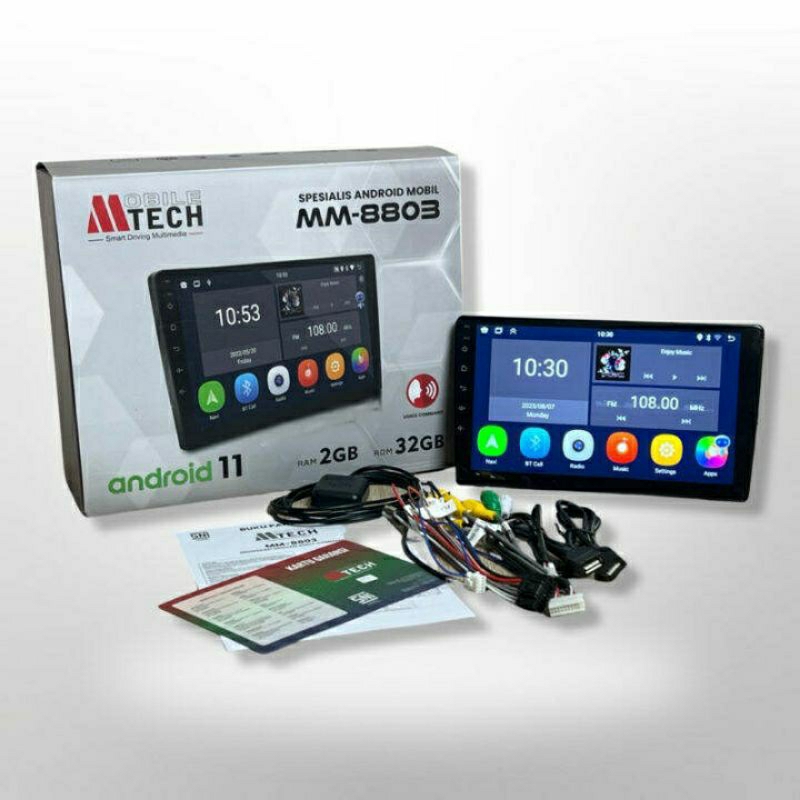 Jual Head Unit Android 10 Inch Mtech Mm 8803 Ram 2gb 32gb Voice Command