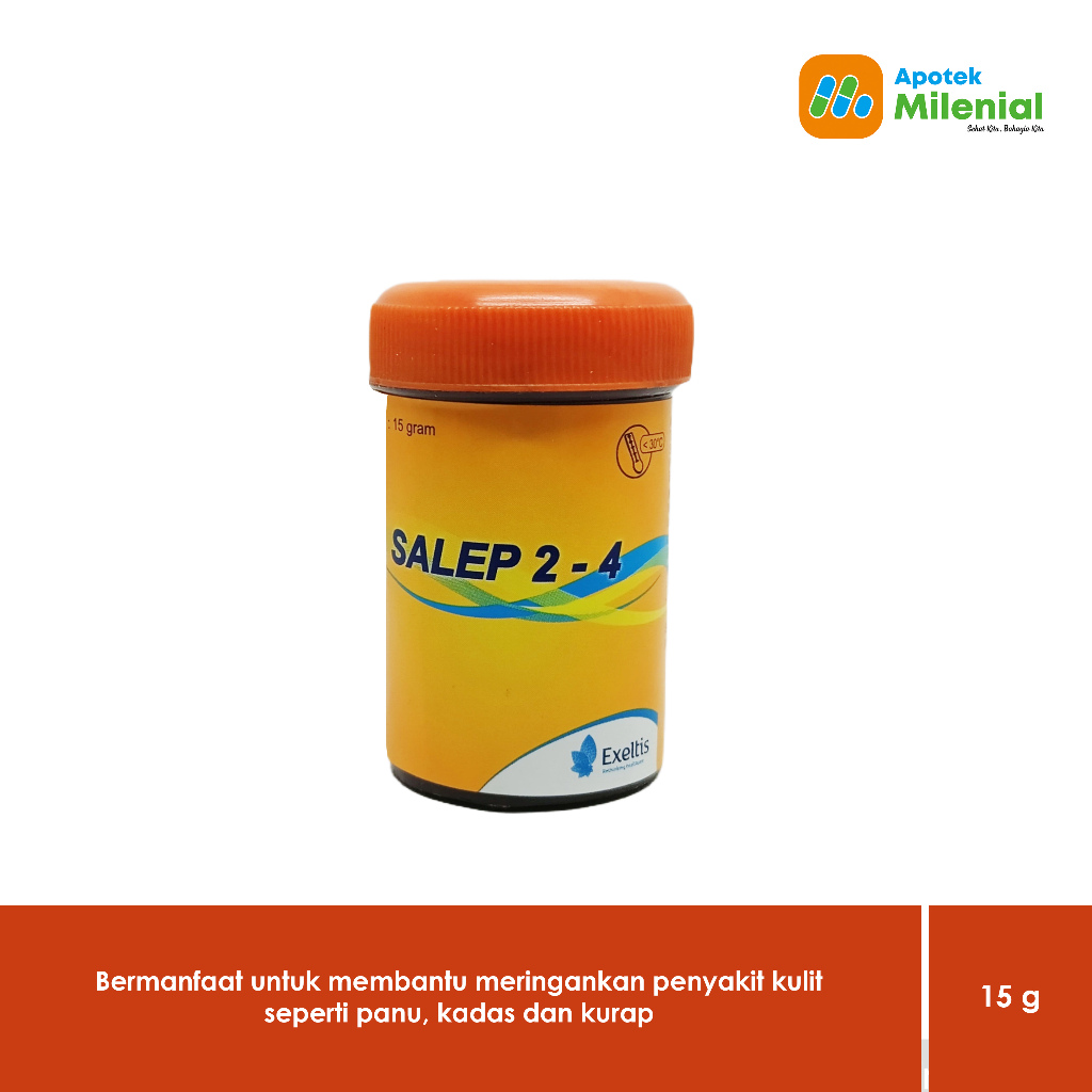 Jual Salep 2-4 Exeltis Nufarindo Pot isi 15 Gram / Mengatasi Panu Kadas ...