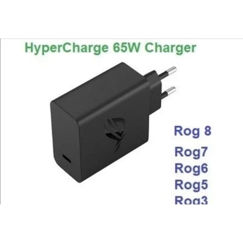 Jual Batok Charger Asus ROG Phone 8 Pro Rog 8 65W Hyper Charge Fast Original Hypercharger ...