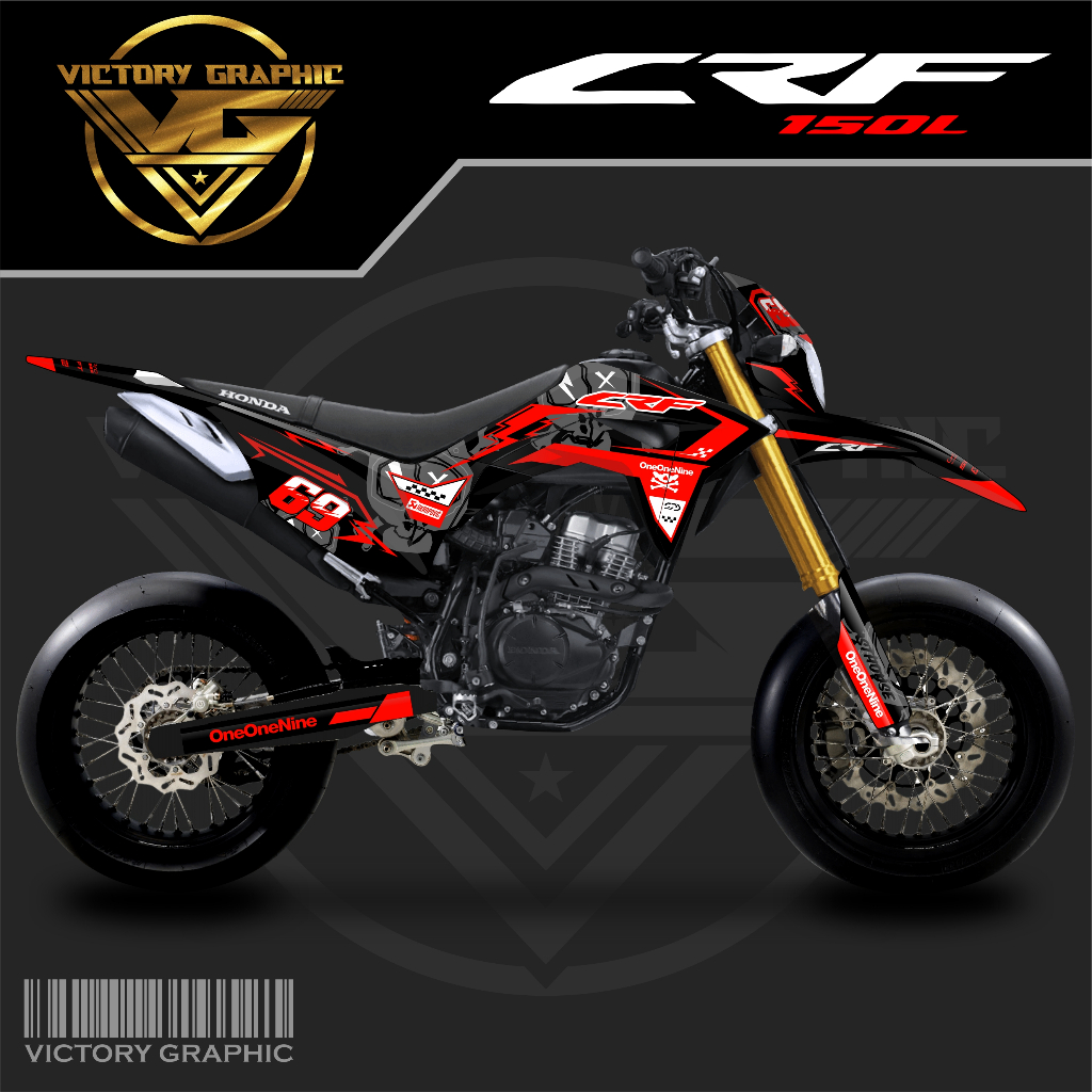 Jual DECAL CRF 150L FullBody Sticker Crf 150L | Shopee Indonesia