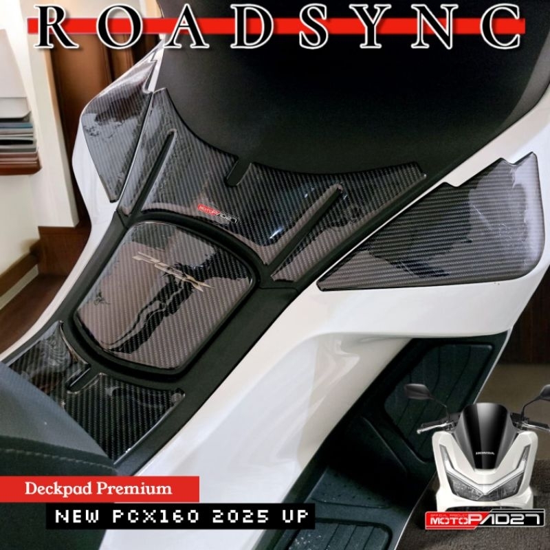 Jual motopad27 Tankpad pcx 160 ABS CBS ROADSYNC 2025 deckpad pcx 160 ...