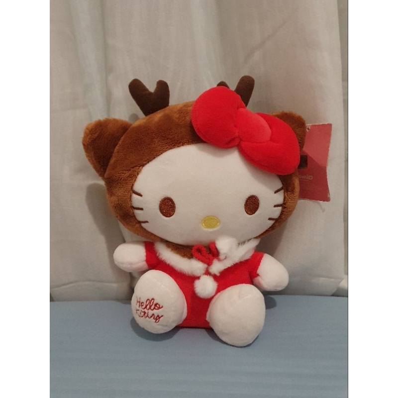 Jual Sanrio Boneka Hello Kitty Kostum Rusa Natal Winter | Shopee Indonesia
